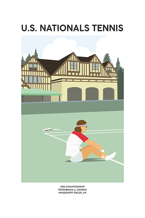 Richie Tenenbaum The Baumer Baumer Richie Tenebaum Tennis Retro